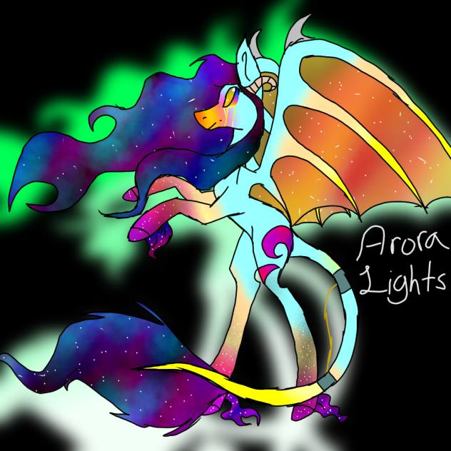 Mlp OC Arora Lights - ibisPaint