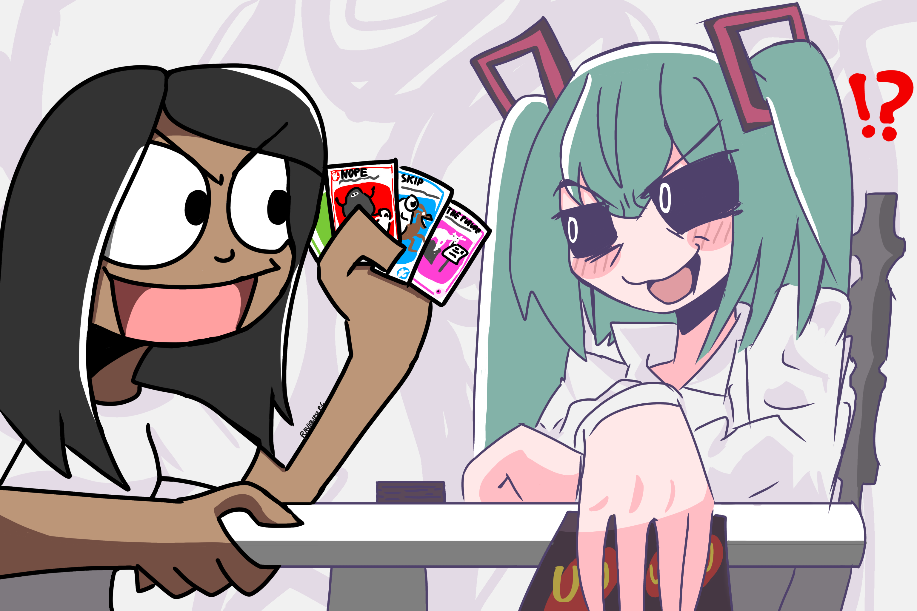 Card game showdown - ibisPaint