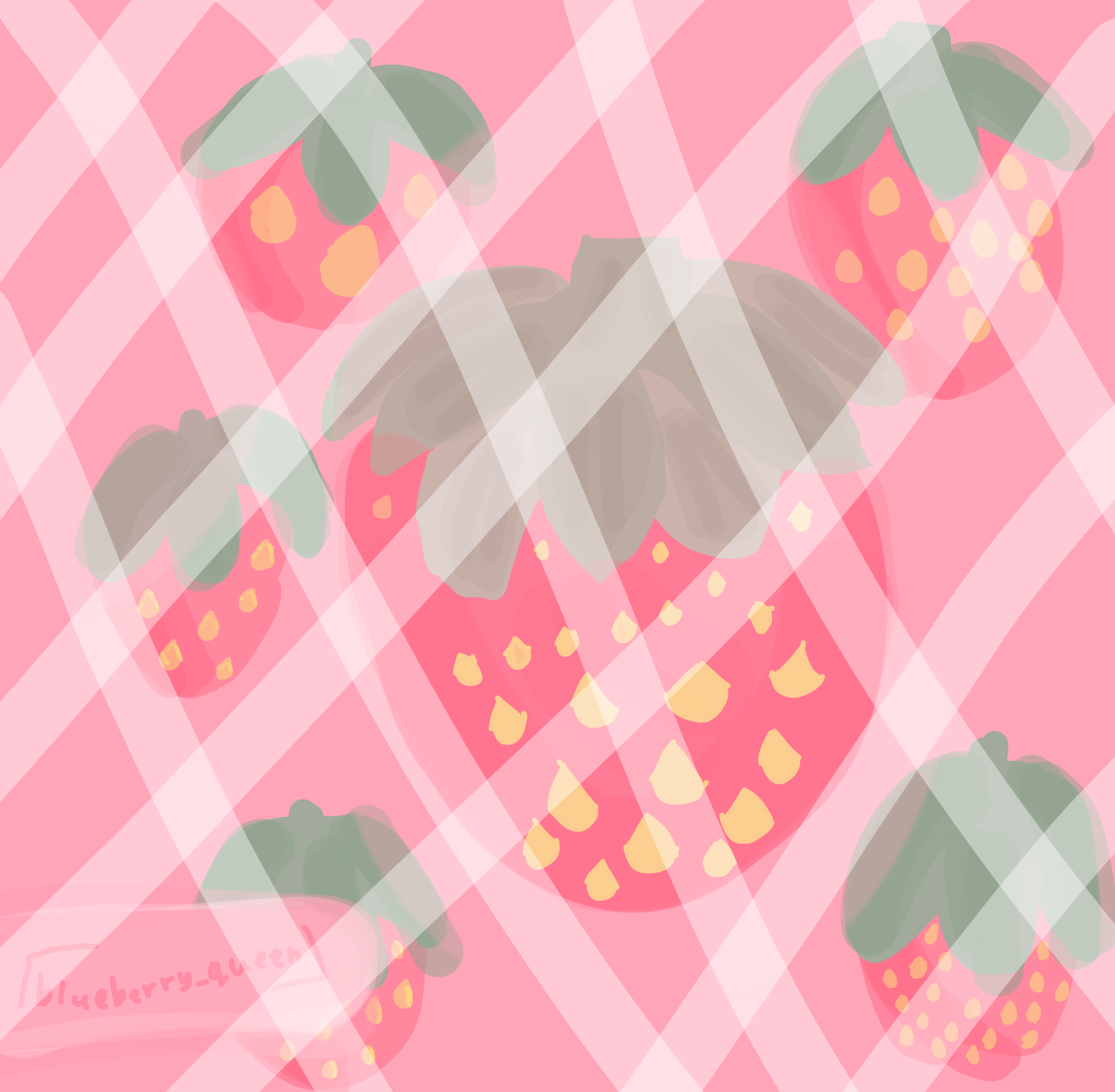 Strawberries - ibisPaint