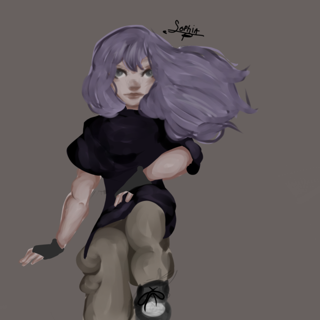 Roxo - ibisPaint