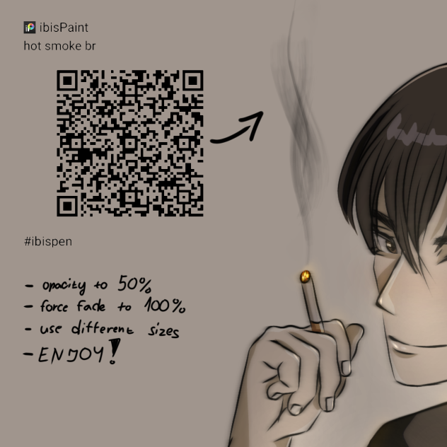 Very Hot smoke br - ibisPaint
