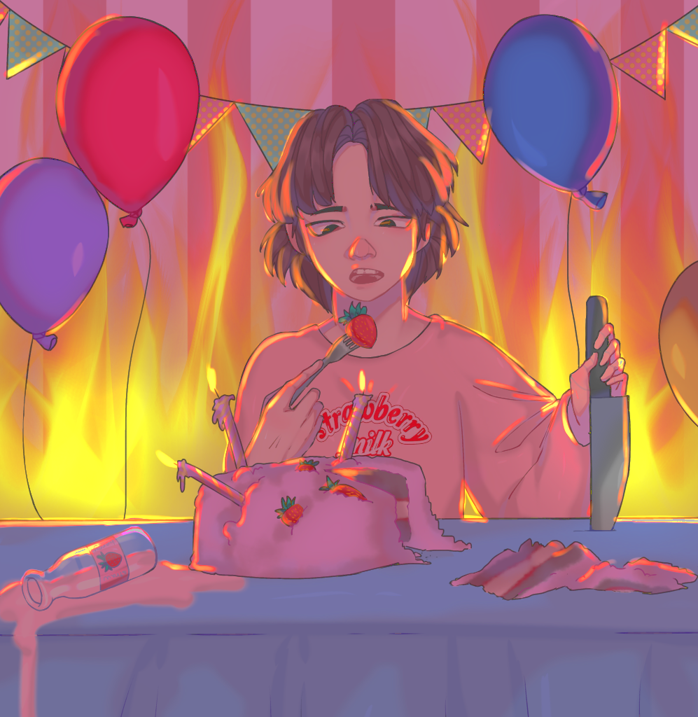 Pity Party🎂🎈🍓🔥 - ibisPaint