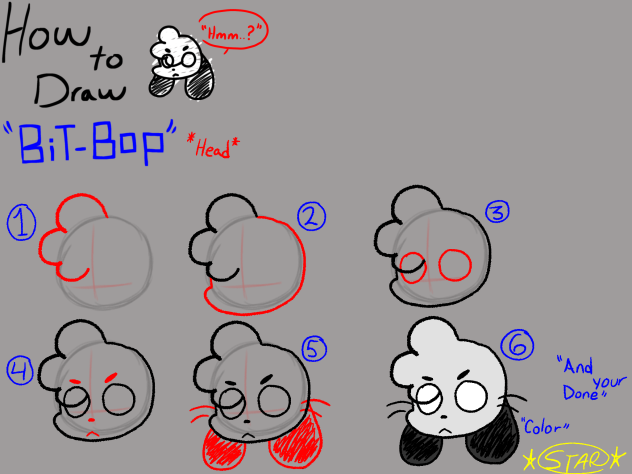 Tutorial “Bit-Bop” Head - ibisPaint