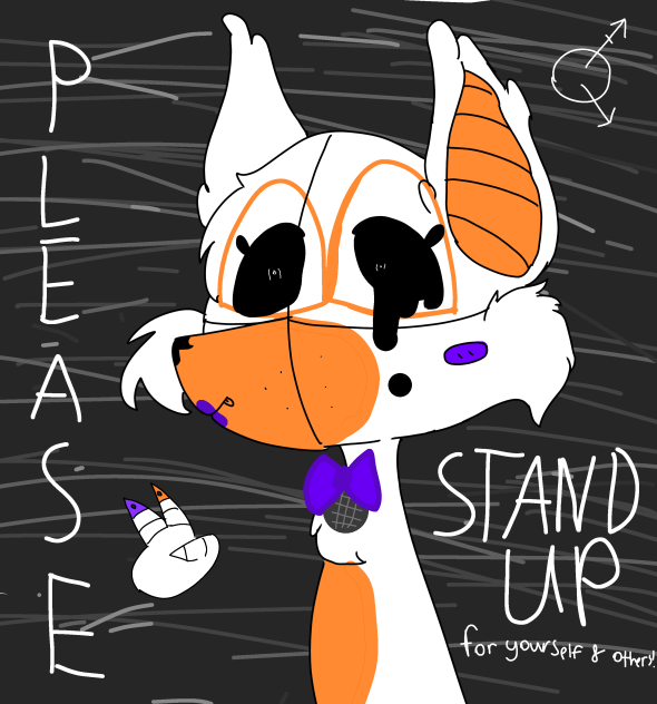 GenderPride! lolbit drawing - ibisPaint