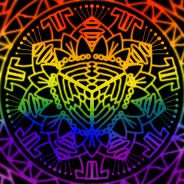 LGBTQIA+ Mandala - ibisPaint