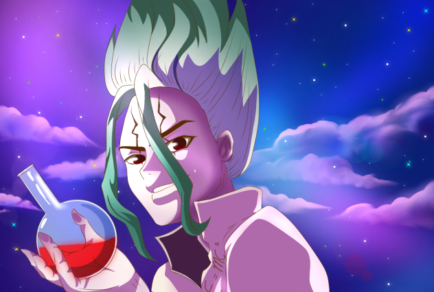 Dr stone senku - ibisPaint