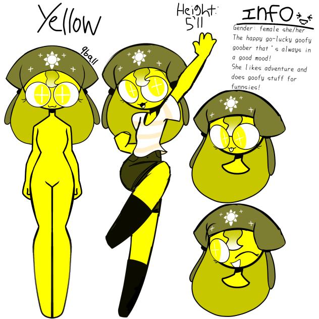 Yellow’s ref sheet - ibisPaint