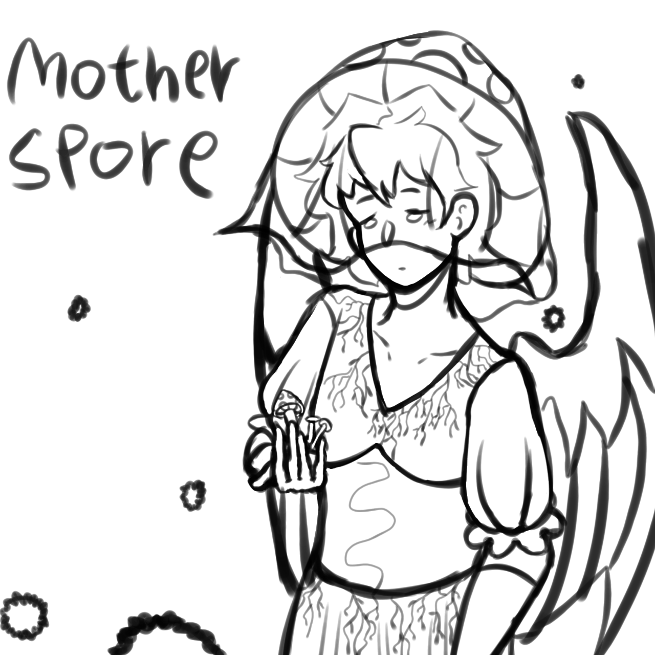 Mother spore WIP - ibisPaint