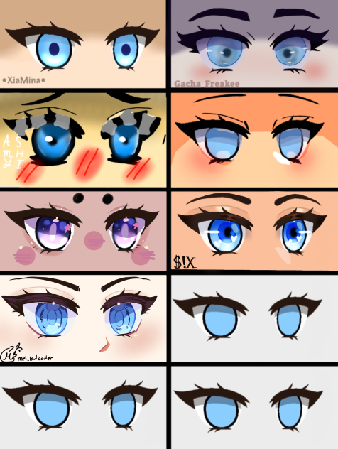 Blue eye collab!! - ibisPaint