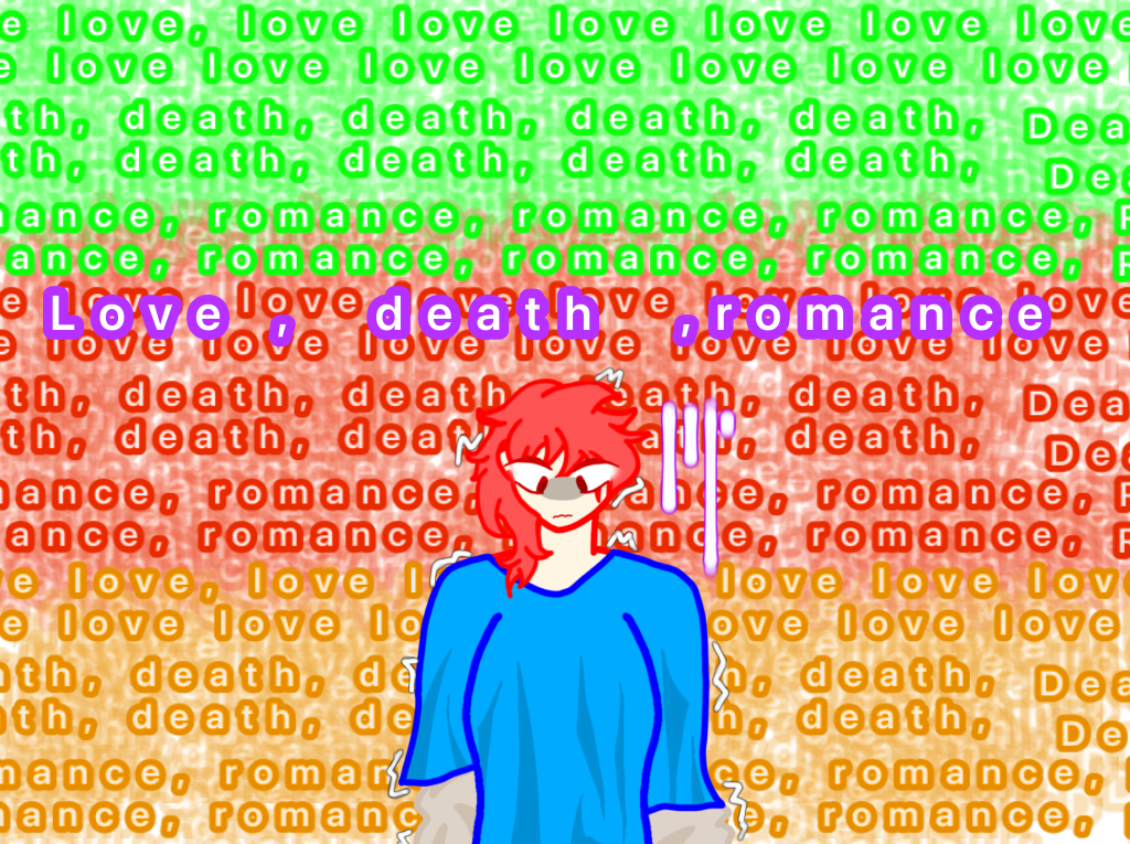 Love,death,romance cover - ibisPaint