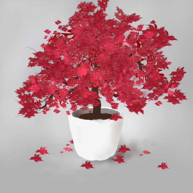 Autumn leaves - ibisPaint