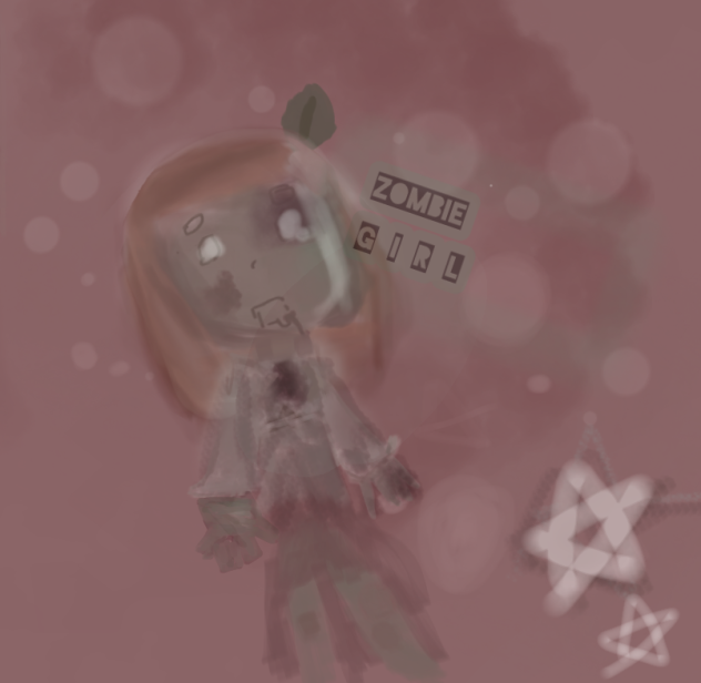 Zombie girly woo yea ooo yea baby - ibisPaint
