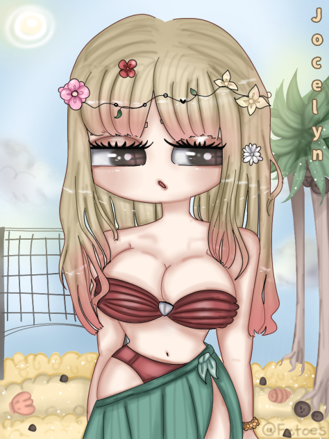 beach mama - ibisPaint