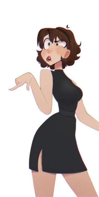 Enya as a human - ibisPaint
