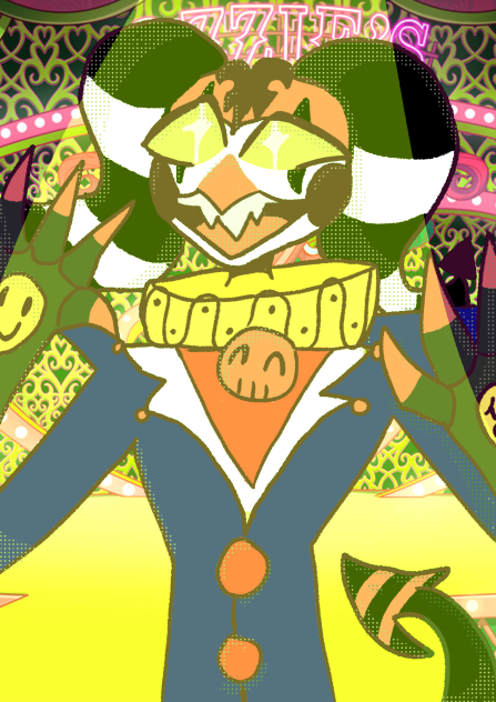 day one of drawing fizzaroli - ibisPaint