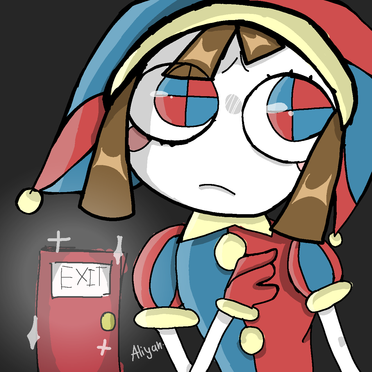 POMNI AND EXIT DOOR - ibisPaint