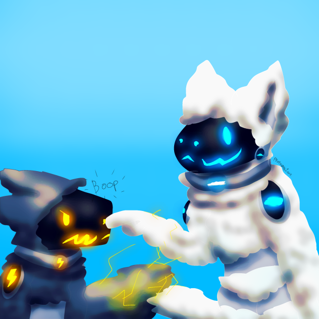 Cloud & storm cloud - ibisPaint