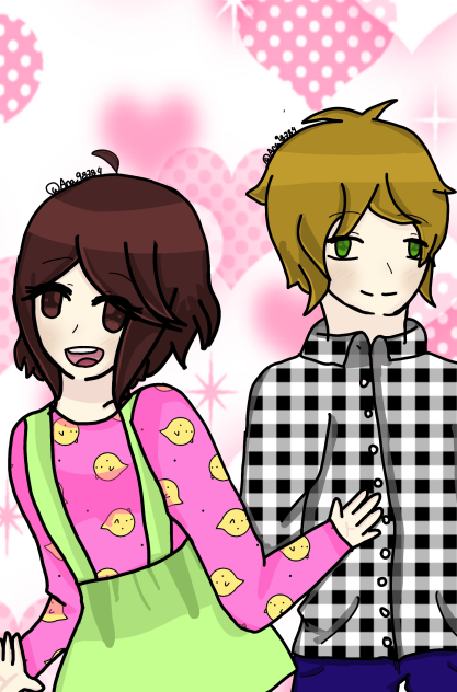 Sofia y Kasune 😘💖 - ibisPaint