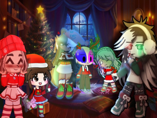 Gacha christmas collab 🎄 - ibisPaint