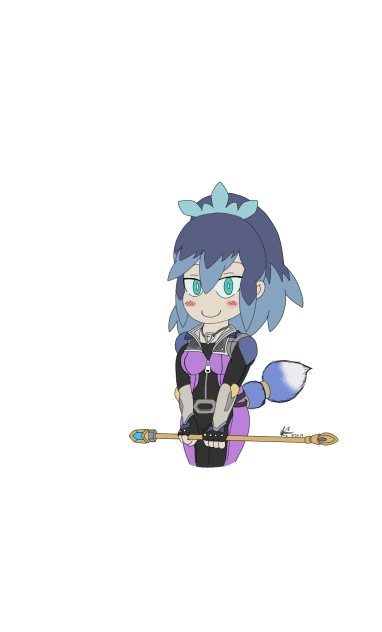 Blizzaria as Krystal - ibisPaint