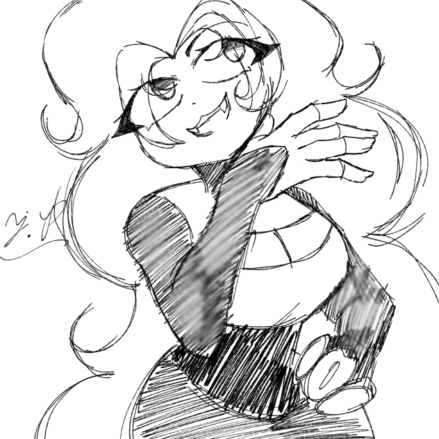 miss Devine - ibisPaint