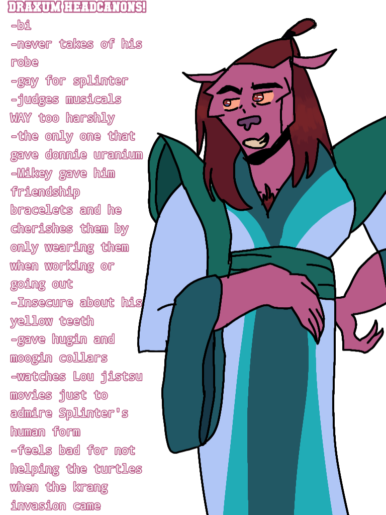 Draxum Headcanons! - ibisPaint