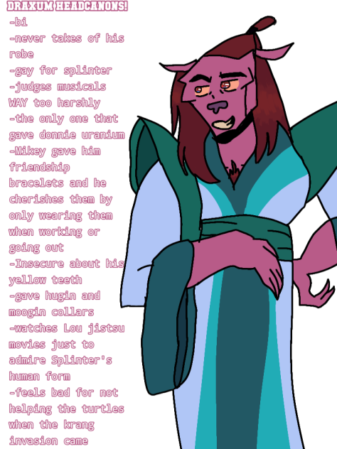 Draxum Headcanons! - ibisPaint