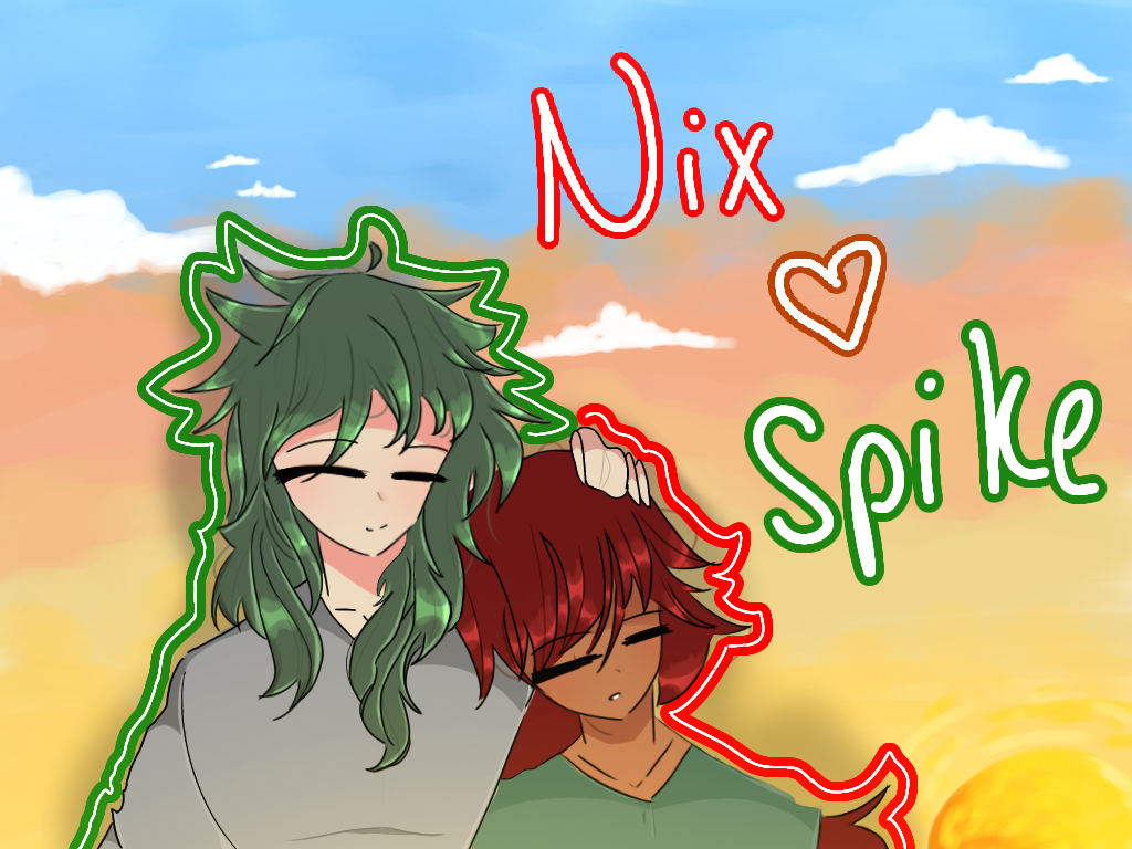 Spike and Nix! - ibisPaint