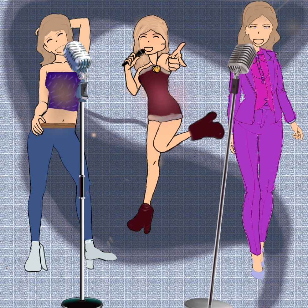 pop girl group - ibisPaint
