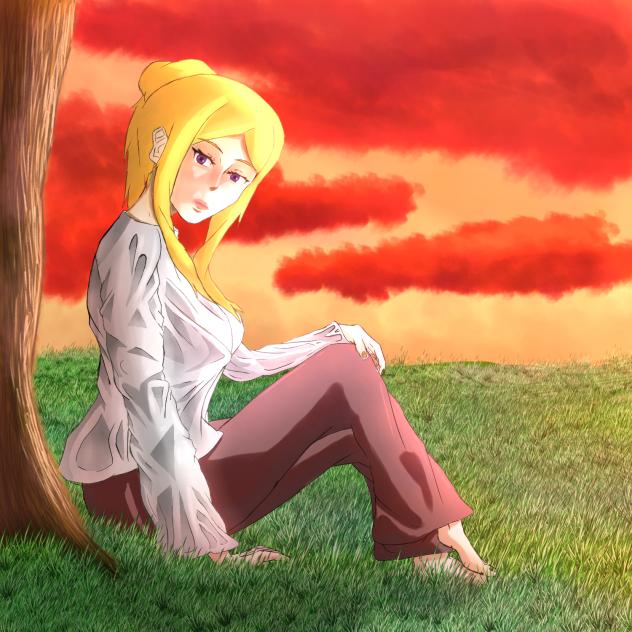 warm sky - ibisPaint