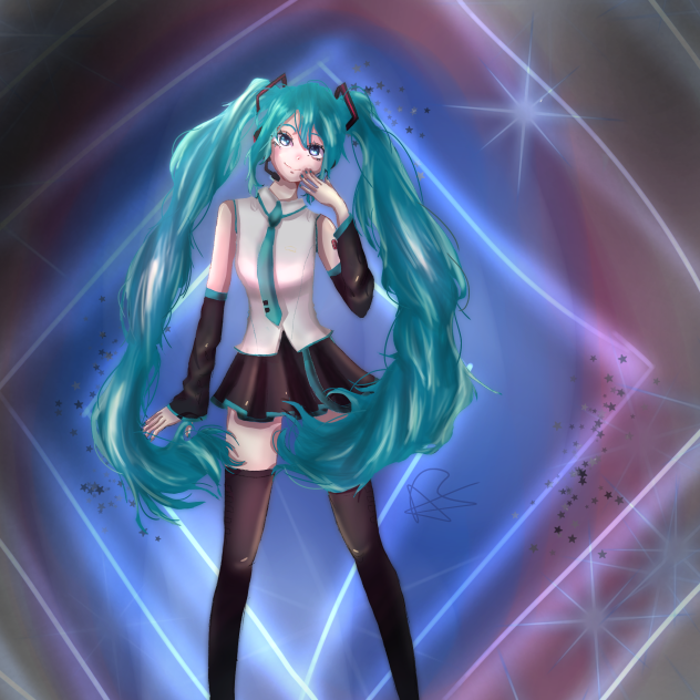 Hatsune Miku - ibisPaint