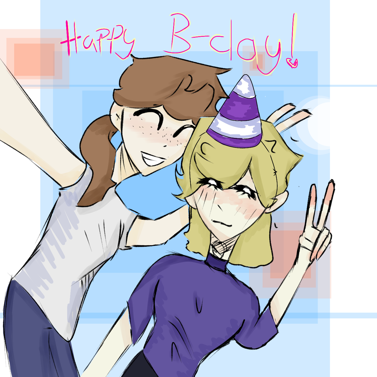 HAPPY BIRTHDAY DUNCE!!!! - ibisPaint