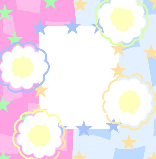 Y2K frame (colorful) - ibisPaint