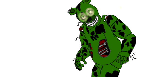 My FNAF Springtrap fanart part 3 - ibisPaint
