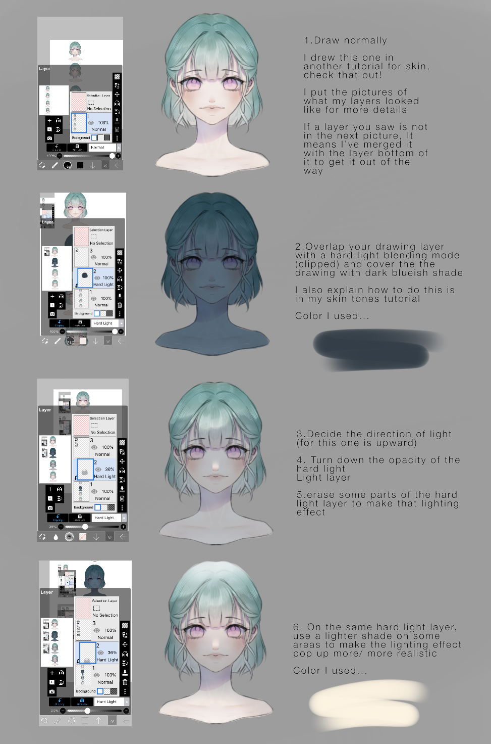 Shading and lighting - ibisPaint