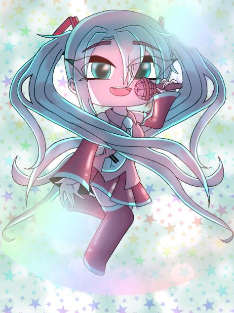 Hatsune Miku Gacha edit - ibisPaint