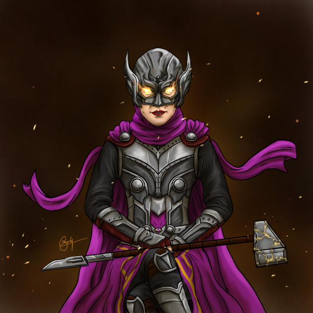 dr alma x thor - ibisPaint