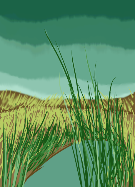 Grass swamp - ibisPaint
