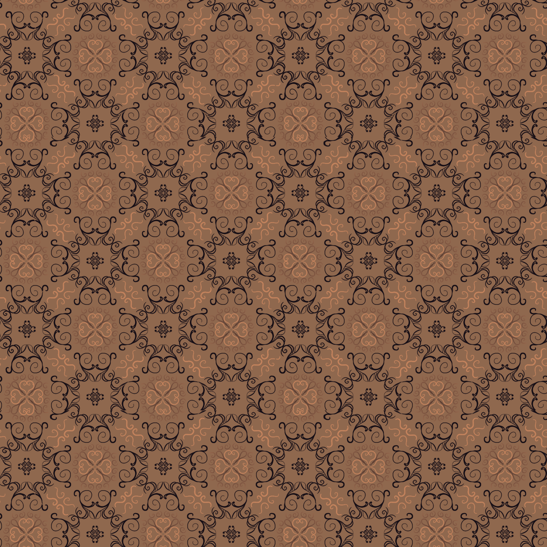 Abstract Pattern Brown - ibisPaint