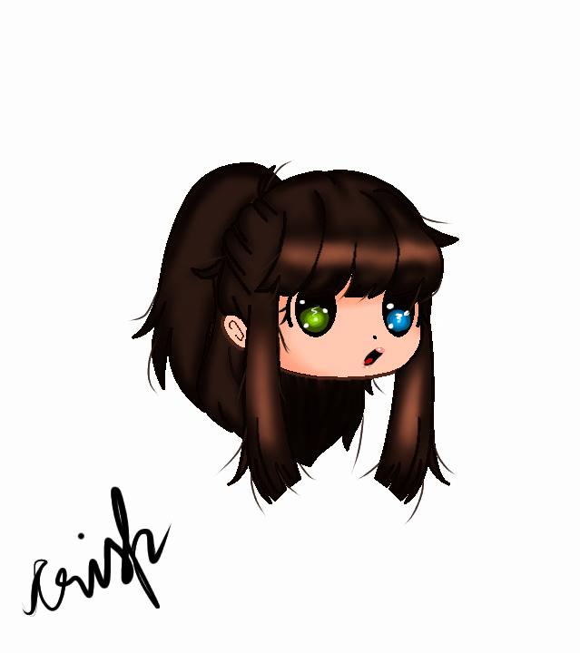 Edited gacha head - ibisPaint