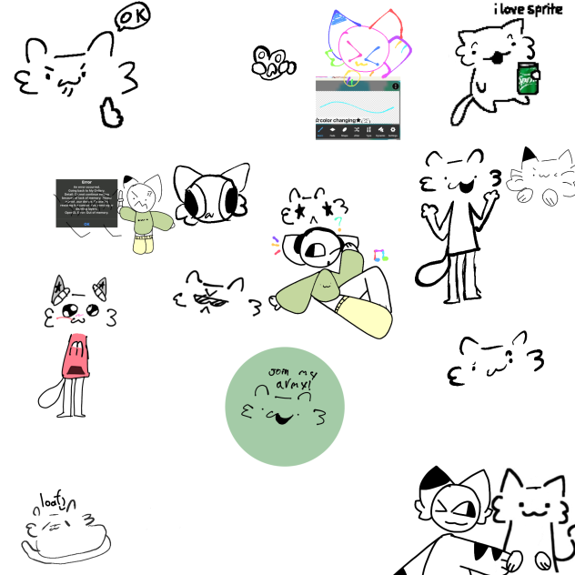 Catto army! - ibisPaint