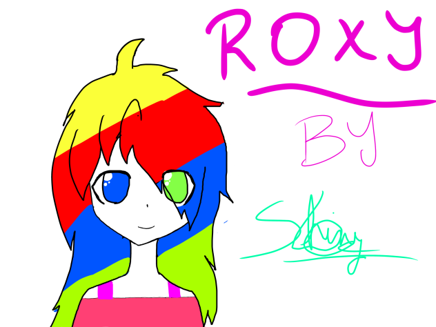 Roxy speeddraw - ibisPaint