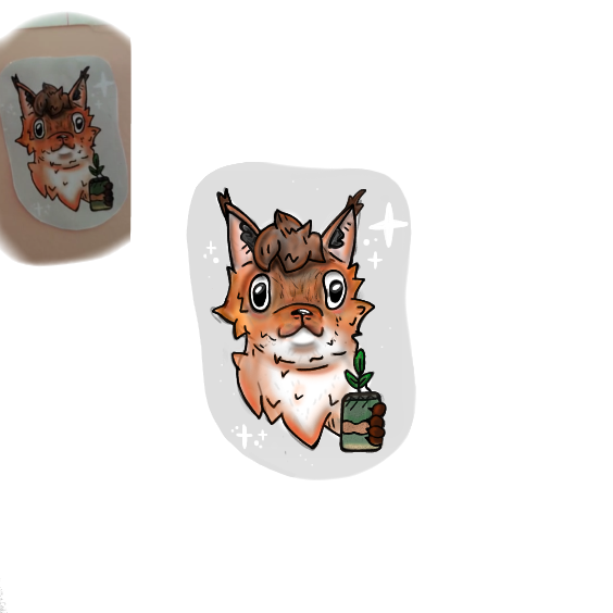 fox sticker - ibisPaint