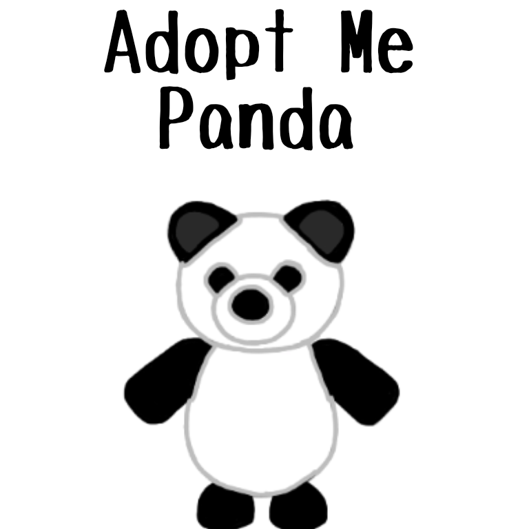 Adopt me panda - ibisPaint