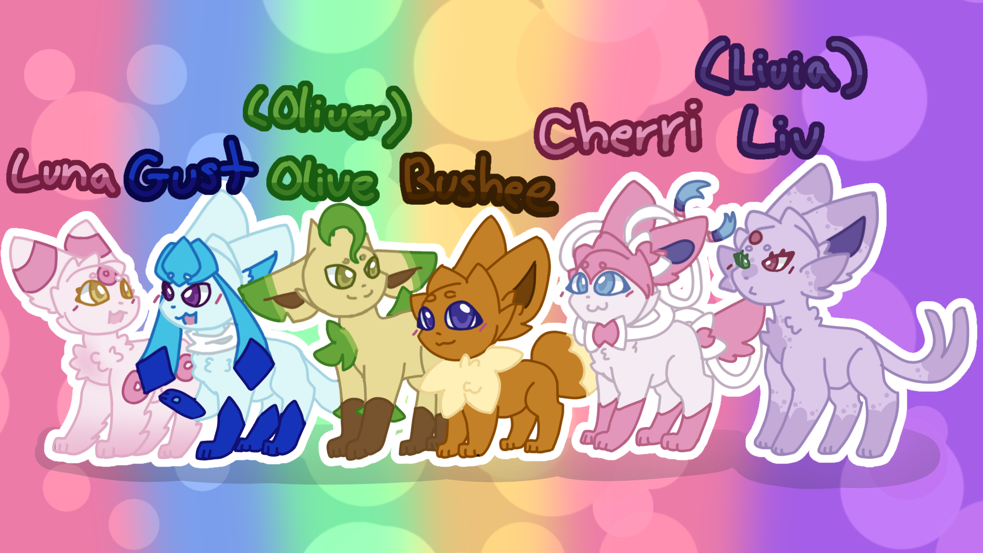 Main Characters - ibisPaint