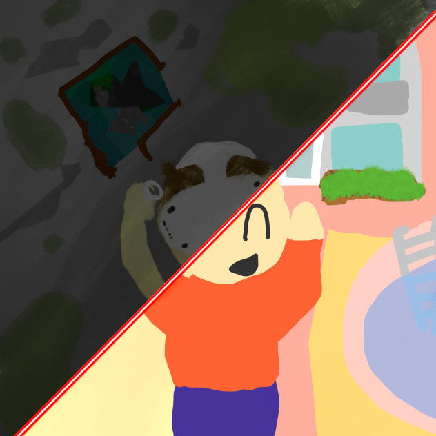 Virtual paradise living hell - ibisPaint