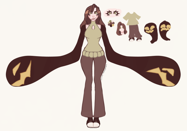 Reference of my sona; Chiko - ibisPaint