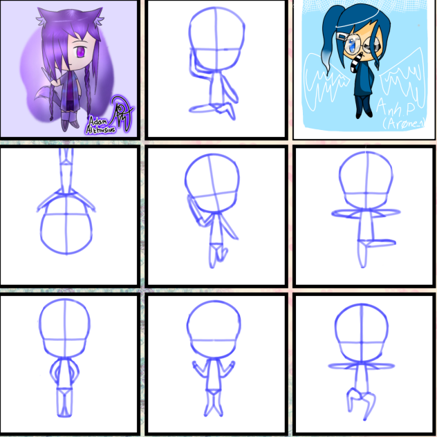 Chibi squad! - ibisPaint