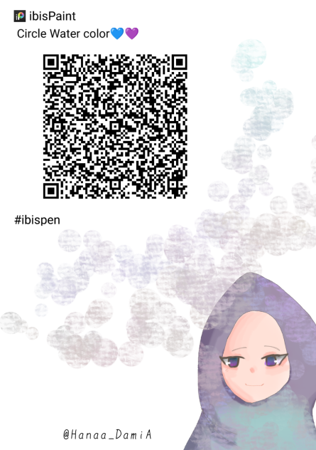 Circle Water color - ibisPaint