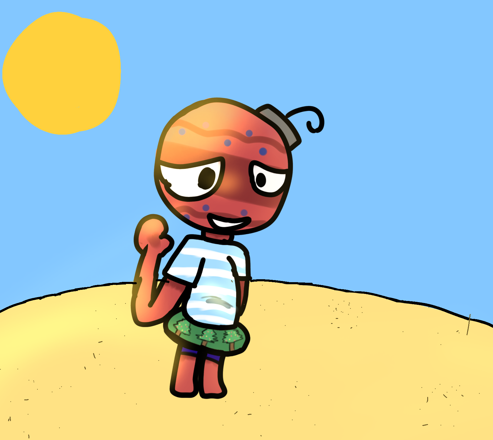 Bobette's summer skin (fanmade) - ibisPaint